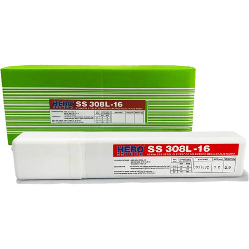 HERO TECH STAINLESS STEEL WELDING ELECTRODE E308L-16